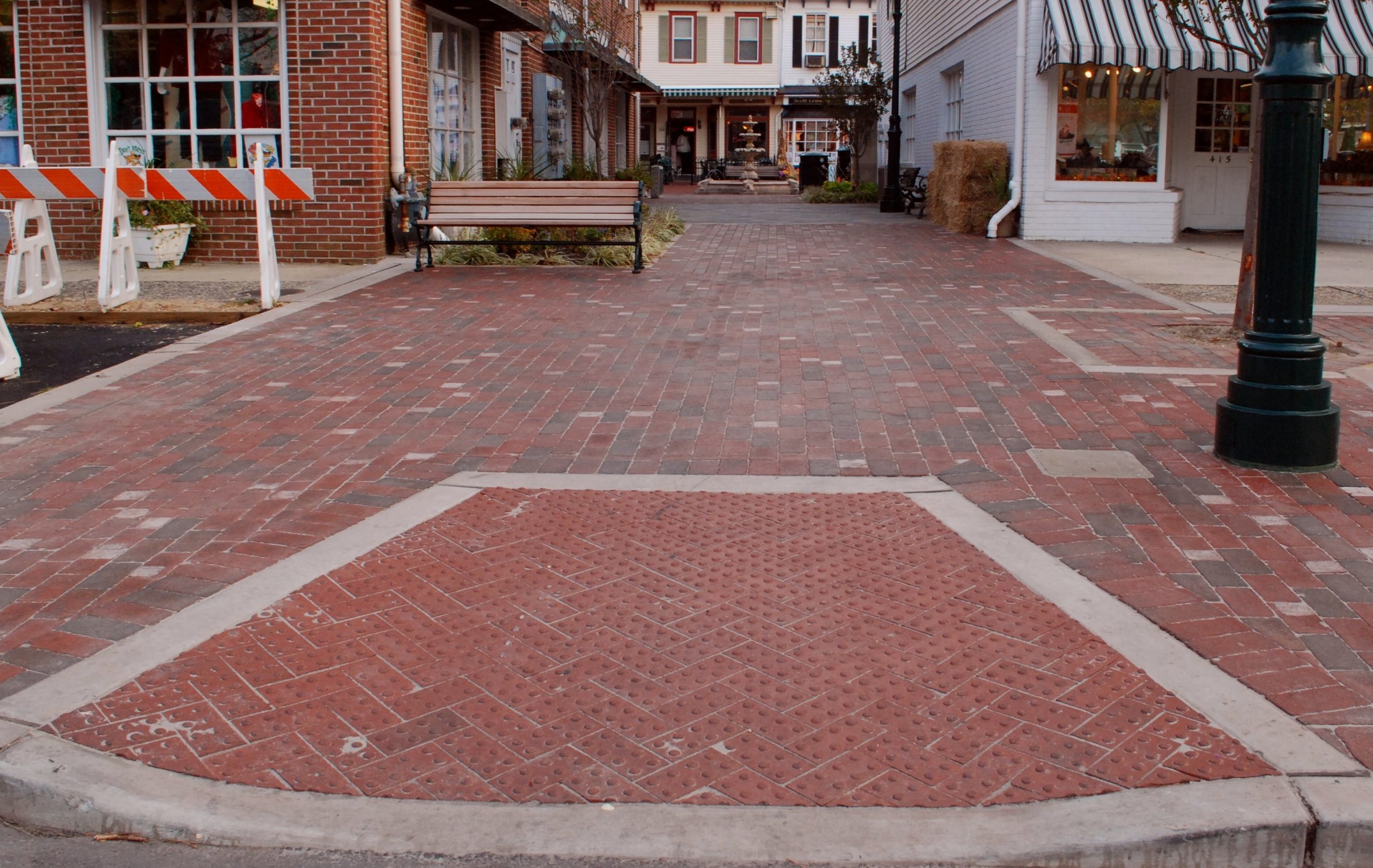 ADA Truncated Dome Paver Pine Hall Brick