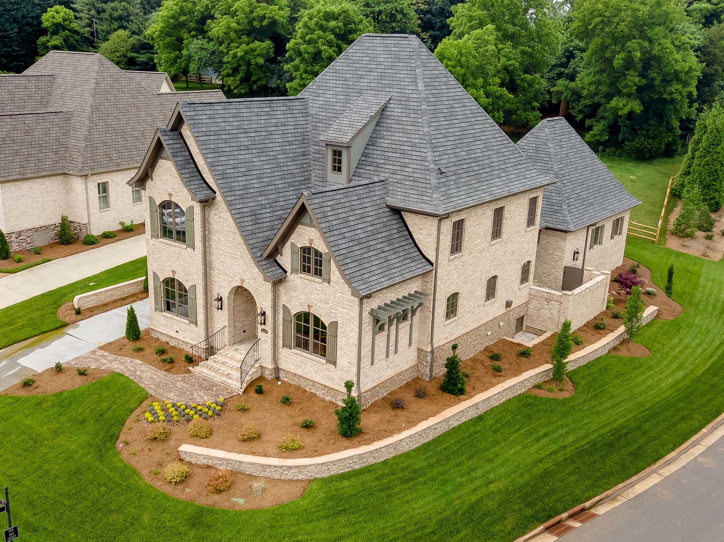 French Manor - Pine Hall Brick