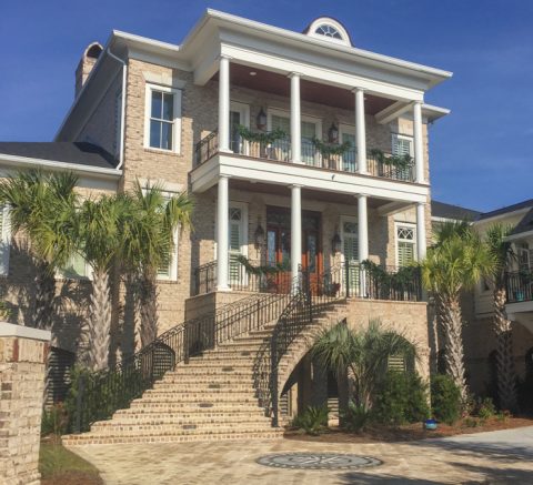 Brick colors that capture the coast, also stand up to its weather