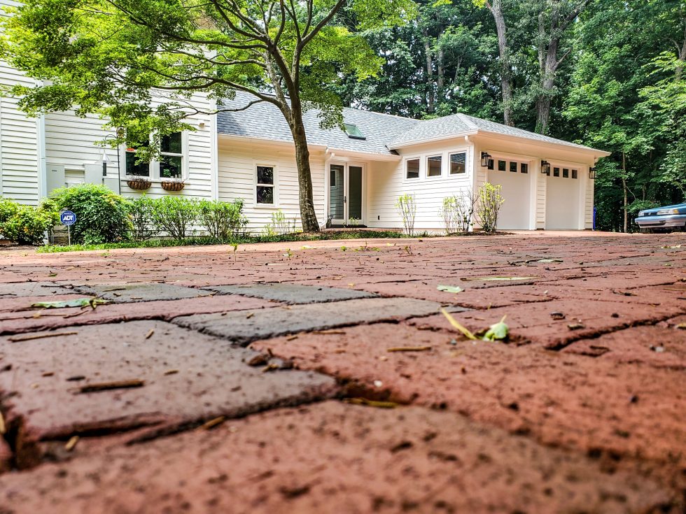 Water permeable paving goes residential for driveways and patios