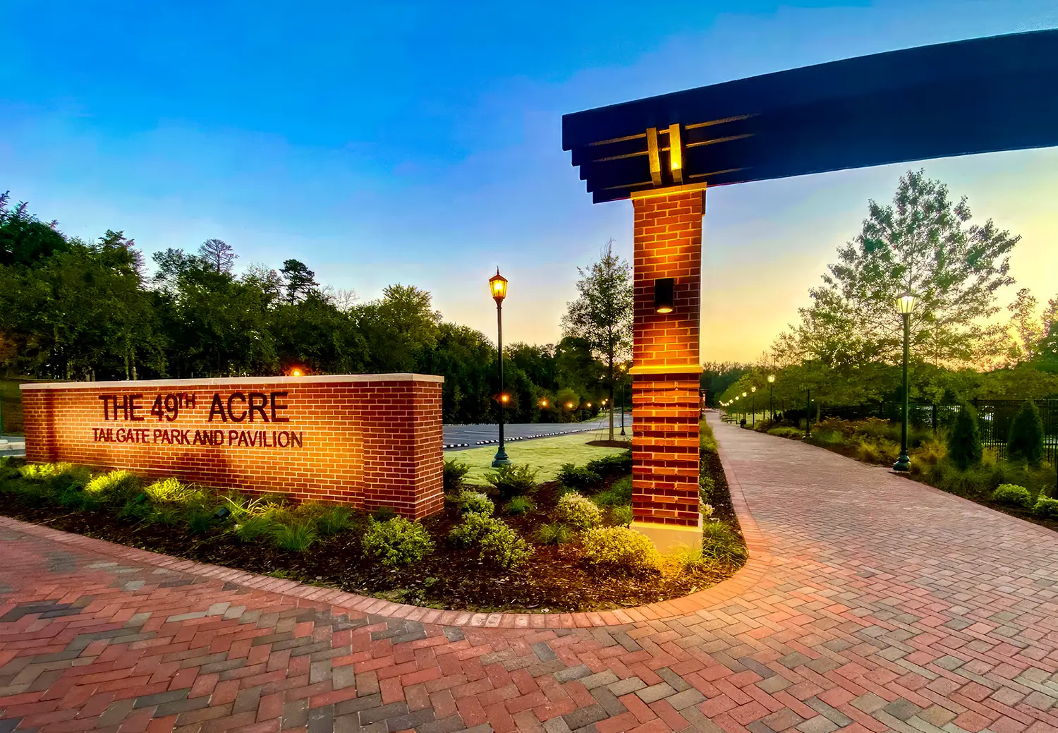 The 49th Acre: A landmark outdoor venue anchored in English Edge® clay pavers at UNC Charlotte ...